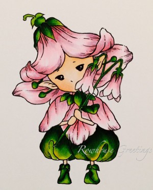 Practice Image: Linnea Sprite by Aurora Wings - Rowhouse Greetings ...