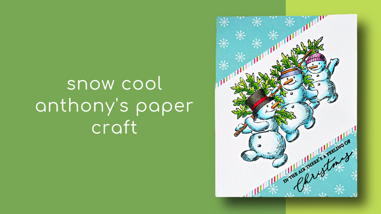 Snow Cool | Anthony's Paper Craft - Rowhouse Greetings - Nancy Sheads